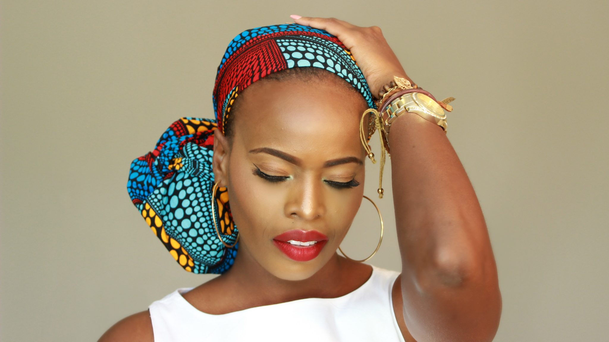 Headwrap Ideas Tutorial: African Print Turbans | Afro Accessories